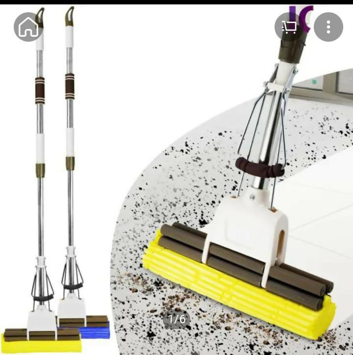 Stainless steel squeezable mop with sponge | For Your Home | Brand New ...